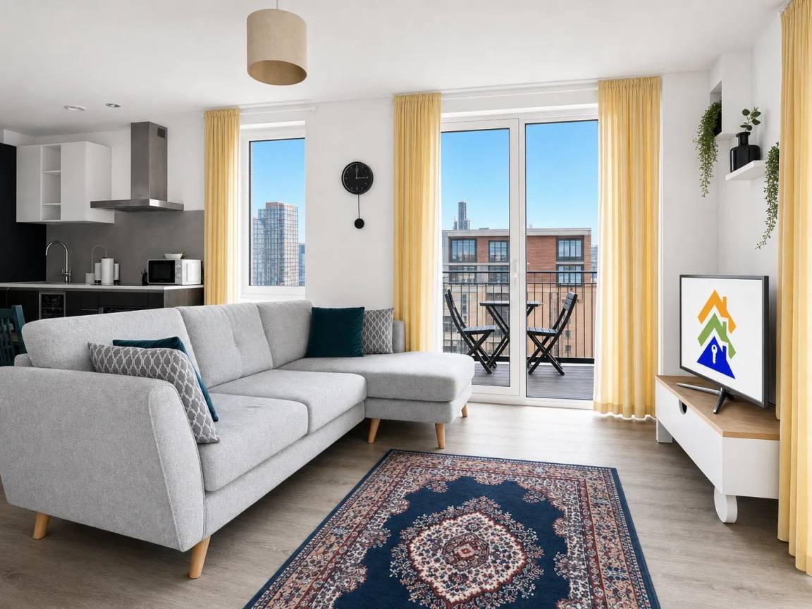 56 M² Apartment ∙ 1 Bedroom ∙ 2 Guests - Manchester