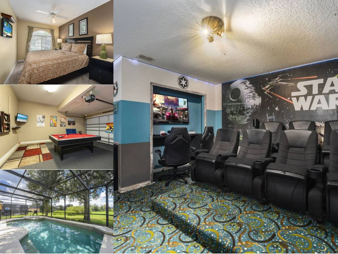 256 M² House ∙ 4 Bedrooms ∙ 8 Guests - Davenport, FL