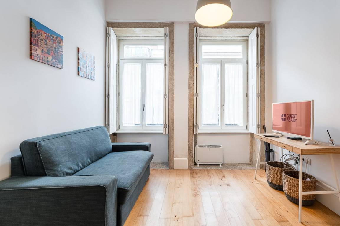 40 M² Estúdio ∙ 1 Quarto ∙ 2 Hóspedes - Porto