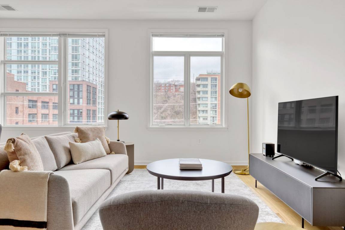 97 M² Apartamento ∙ 2 Quartos ∙ 4 Hóspedes - Hoboken, NJ