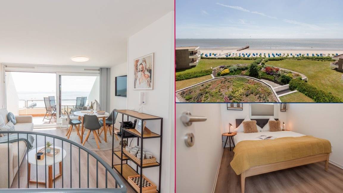 50 M² Ferienwohnung ∙ 2 Schlafzimmer ∙ 4 Gäste - Amrum