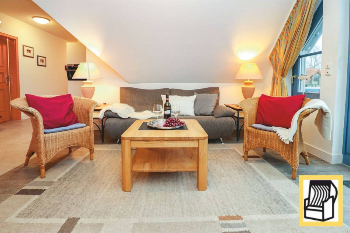 66 M² Ferienwohnung ∙ 2 Schlafzimmer ∙ 5 Gäste - Wustrow