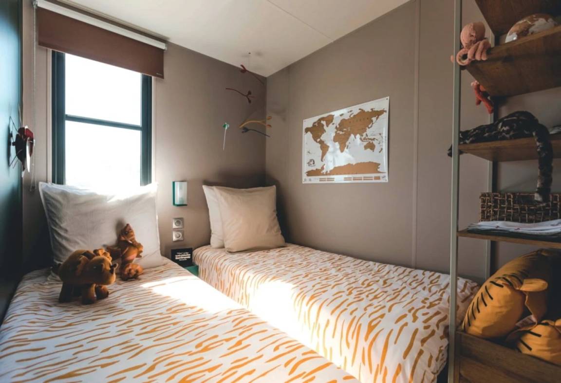 38 M² Camping-unterkunft ∙ 3 Schlafzimmer ∙ 6 Gäste - 