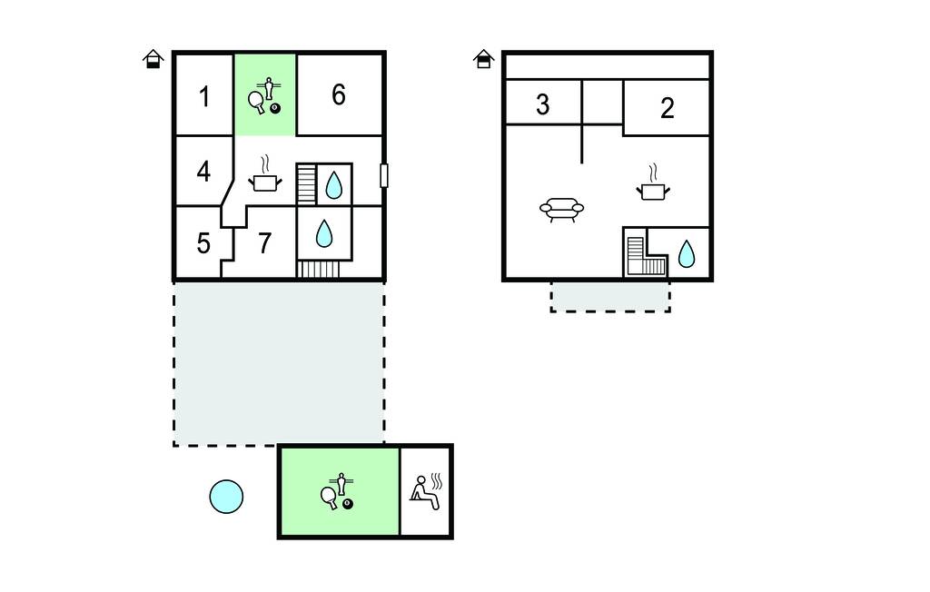 330 M² Huis ∙ 7 Slaapkamers ∙ 18 Gasten - Thisted