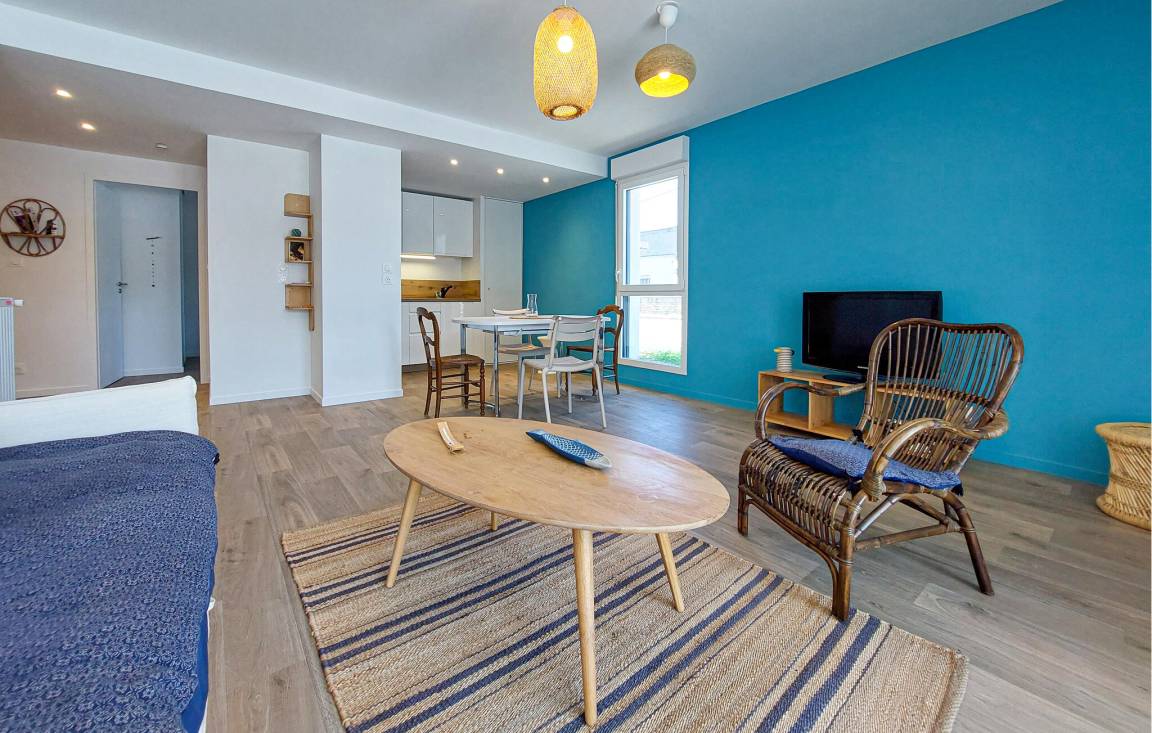 55 M² Appartement ∙ 1 Chambre ∙ 3 Personnes - Damgan