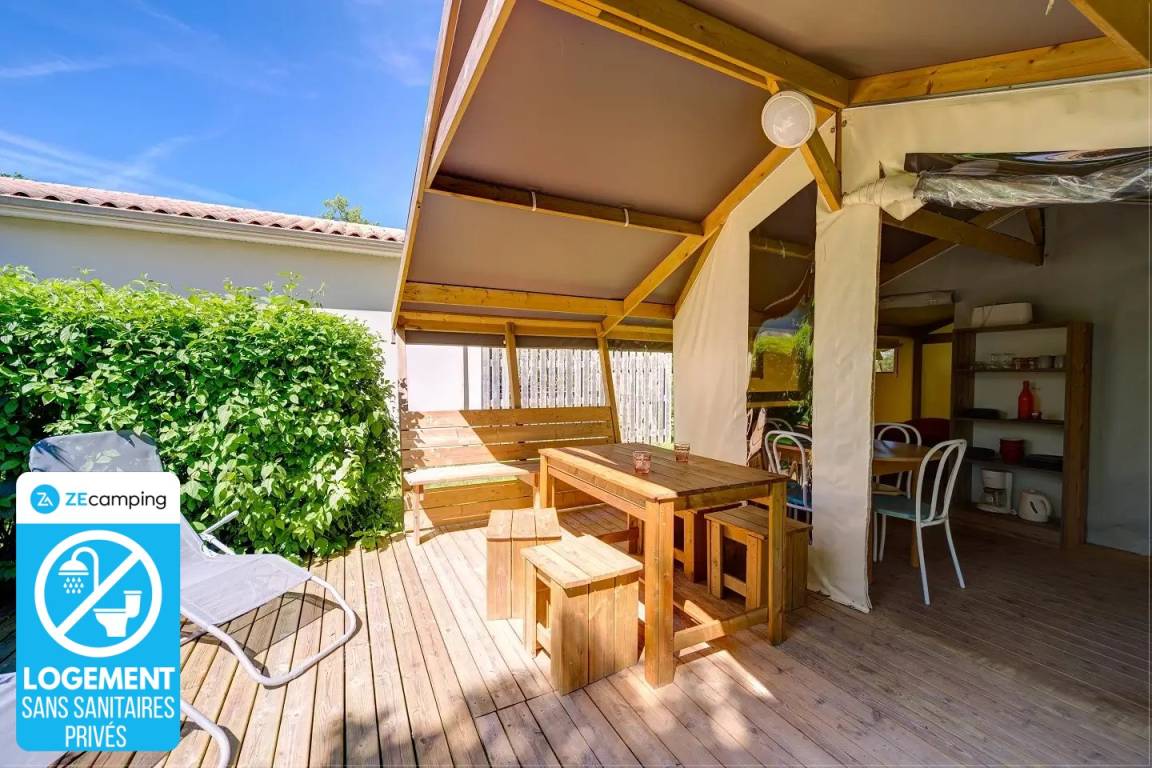 30 M² Tente ∙ 2 Chambres ∙ 4 Personnes - Marais poitevin
