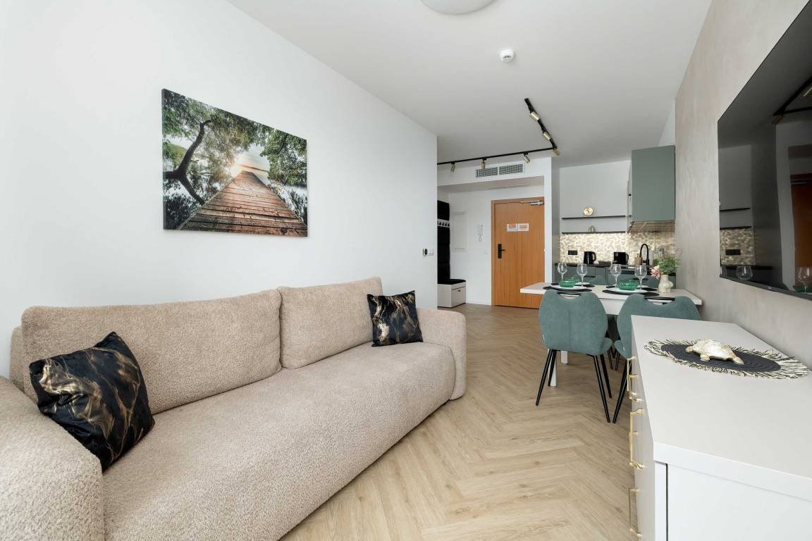 38 M² Apartament ∙ 1 Sypialnia ∙ 4 Gości - Mielno