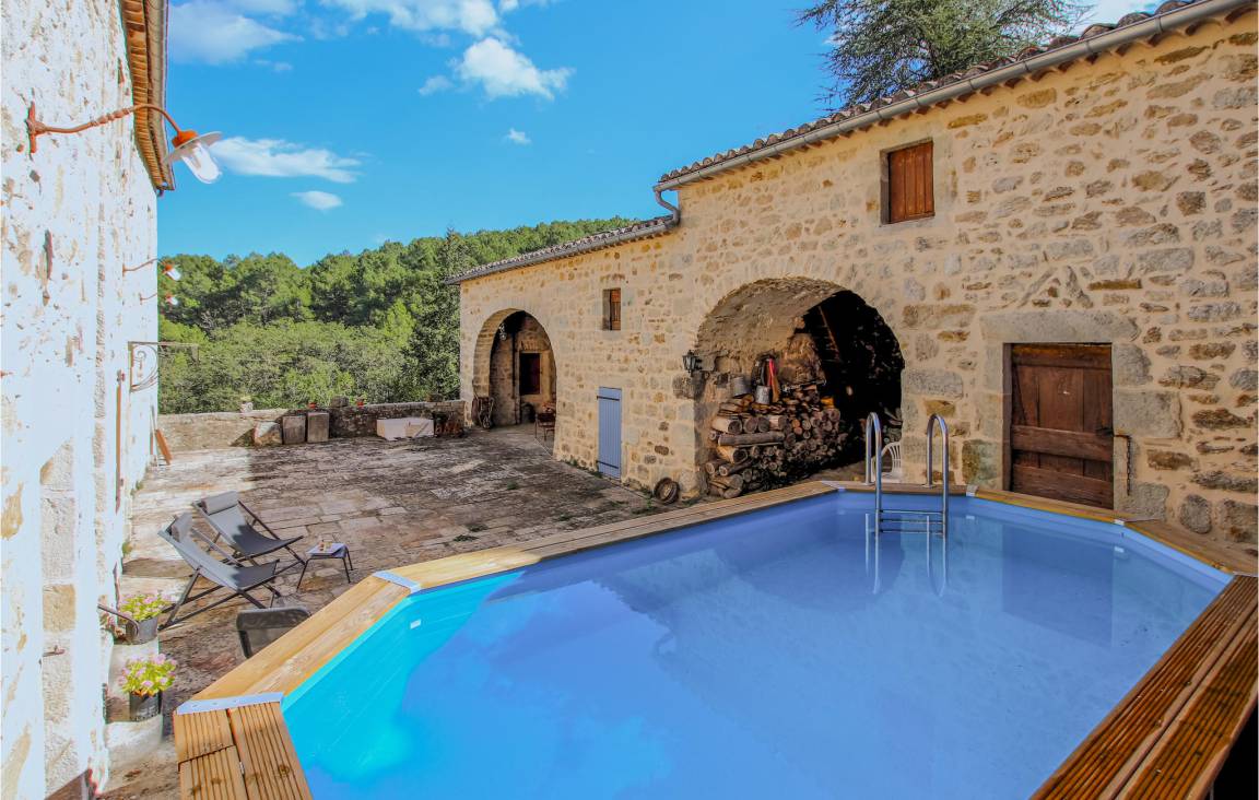 160 M² Maison De Vacances ∙ 3 Chambres ∙ 8 Personnes - Les Vans