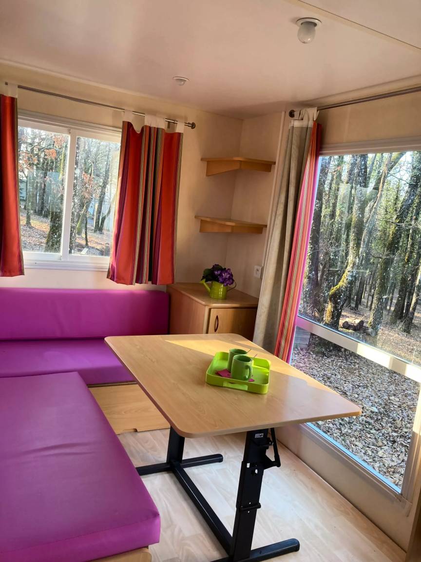 16 M² Mobil-home ∙ 1 Chambre ∙ 2 Personnes - Puy-l'Évêque