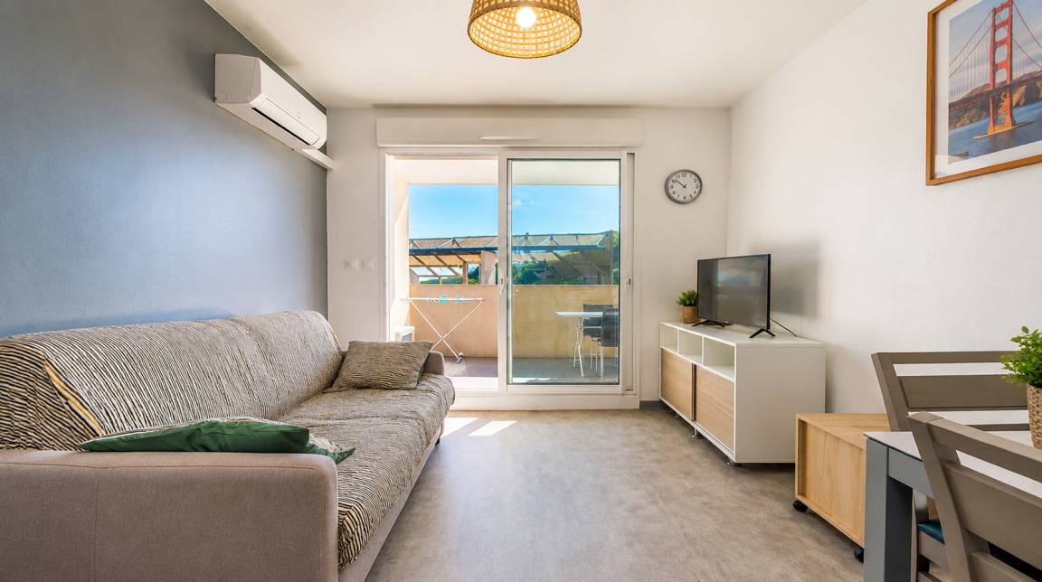 35 M² Appartement ∙ 1 Slaapkamer ∙ 4 Gasten - Vendres