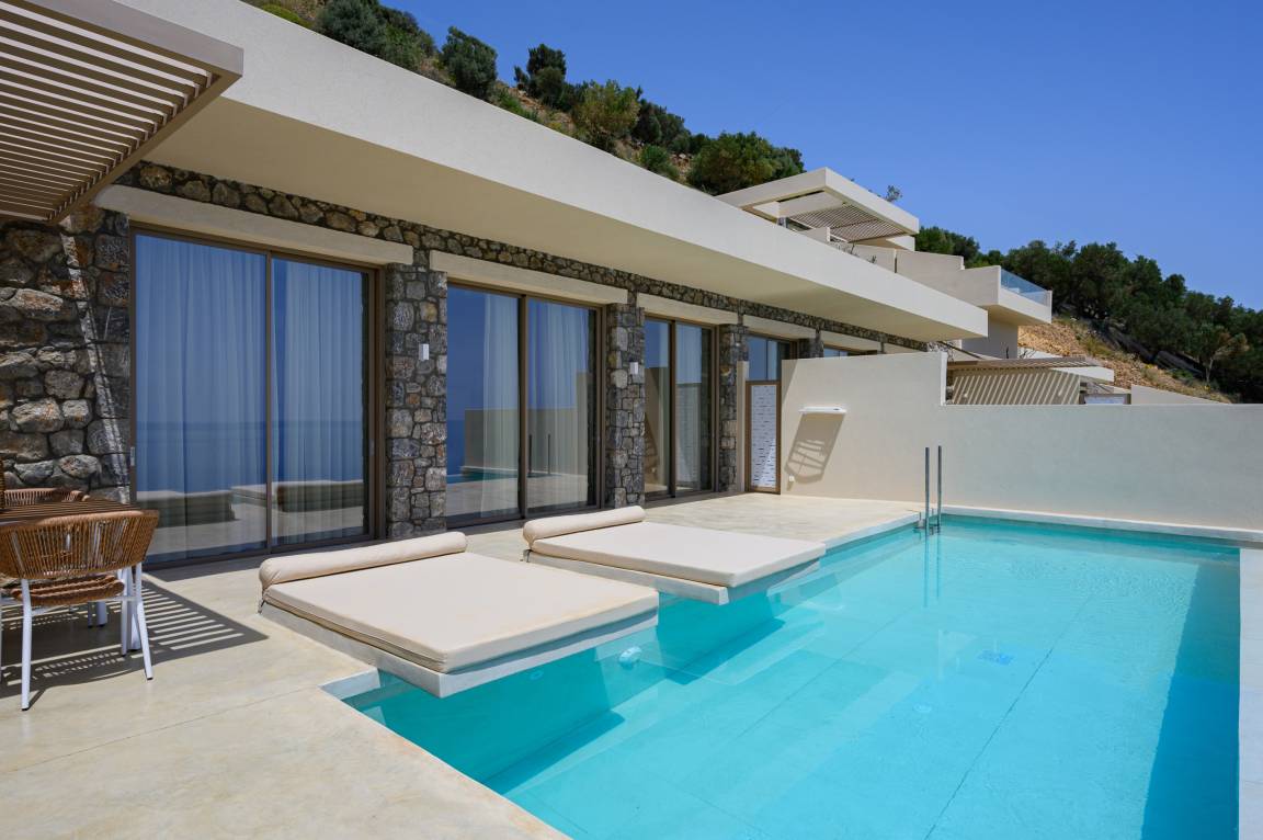 55 M² Villa ∙ 2 Bedrooms ∙ 5 Guests - Plakias