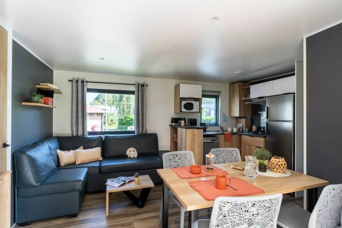 37 M² Mobil-home ∙ 3 Chambres ∙ 7 Personnes - Le Mont-Saint-Michel