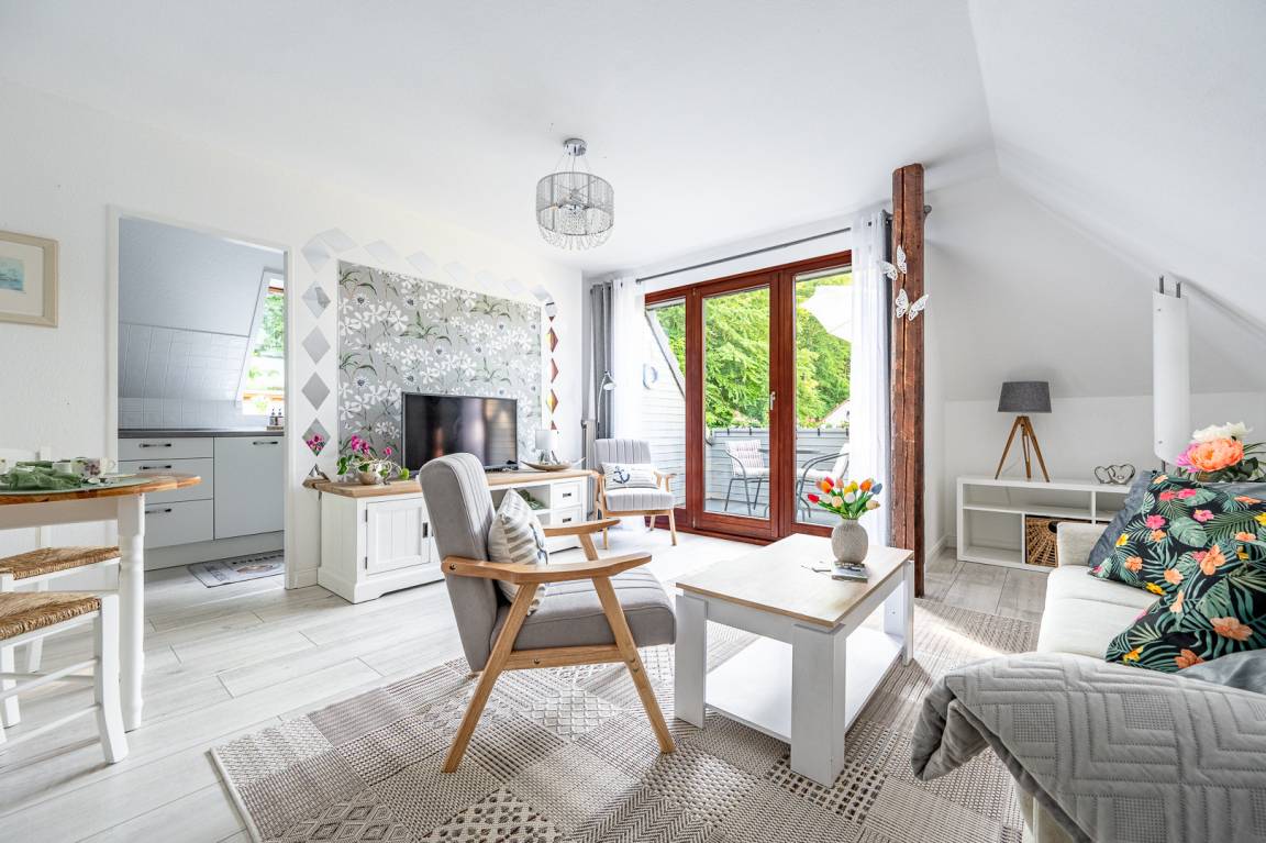 53 M² Ferienwohnung ∙ 2 Schlafzimmer ∙ 4 Gäste - Plön