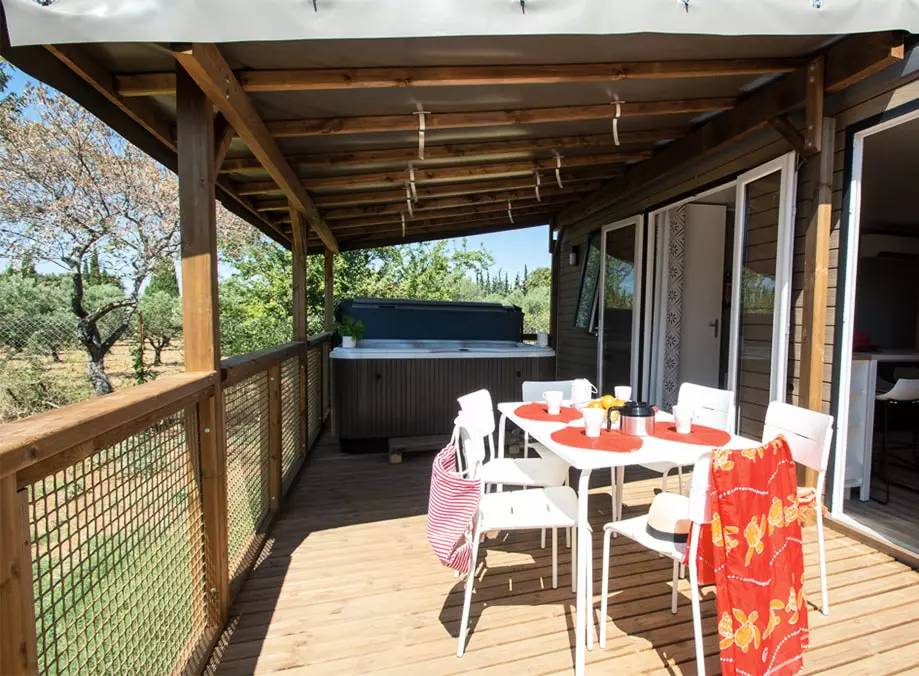32 M² Mobil-home ∙ 2 Chambres ∙ 4 Personnes - Aups
