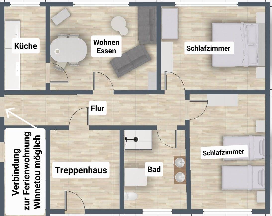 70 M² Maison De Vacances ∙ 2 Chambres ∙ 4 Personnes - Plettenberg