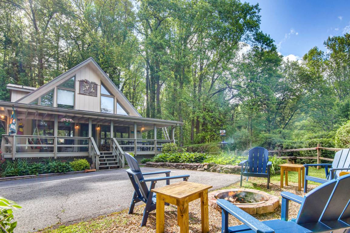145 M² Casa ∙ 3 Habitaciones ∙ 6 Huéspedes - Maggie Valley, NC