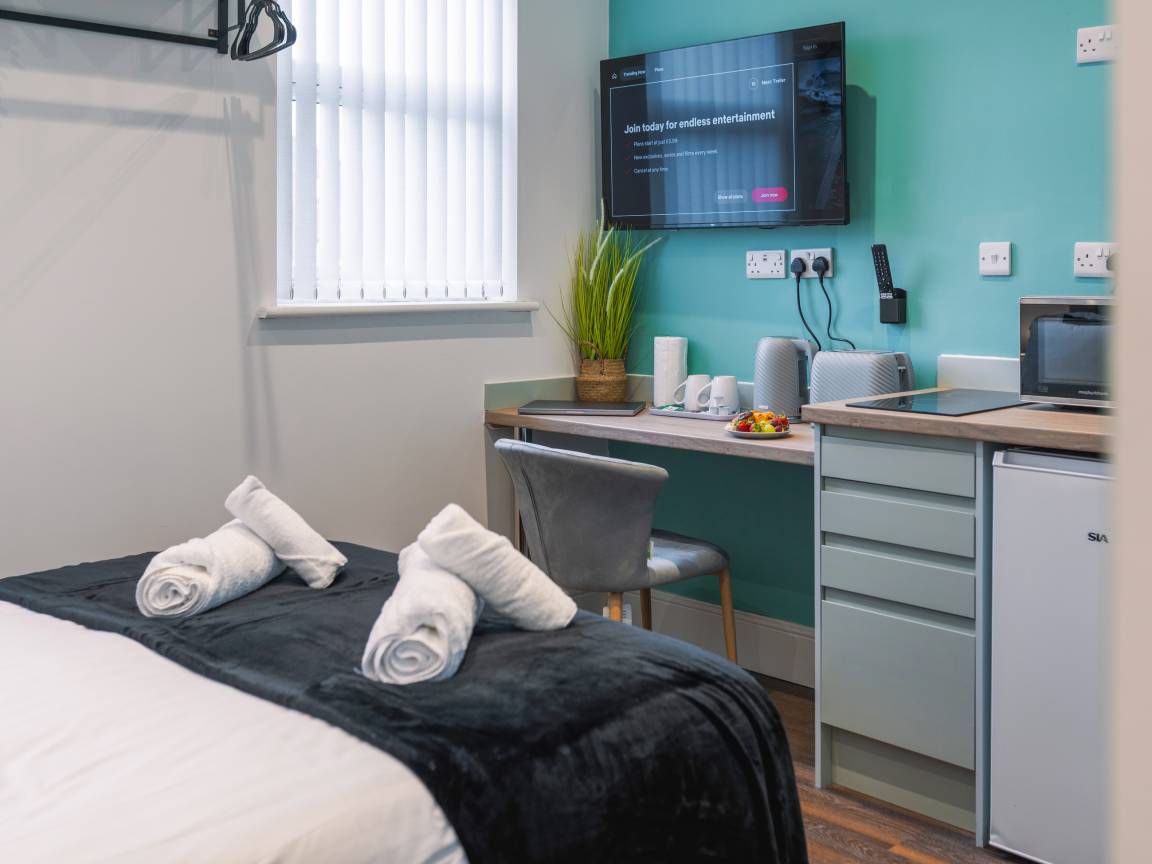 Ferienwohnung ∙ 1 Schlafzimmer ∙ 2 Gäste - Hinckley