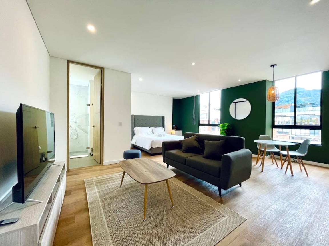 40 M² Appartement ∙ 1 Slaapkamer ∙ 2 Gasten - Bogota