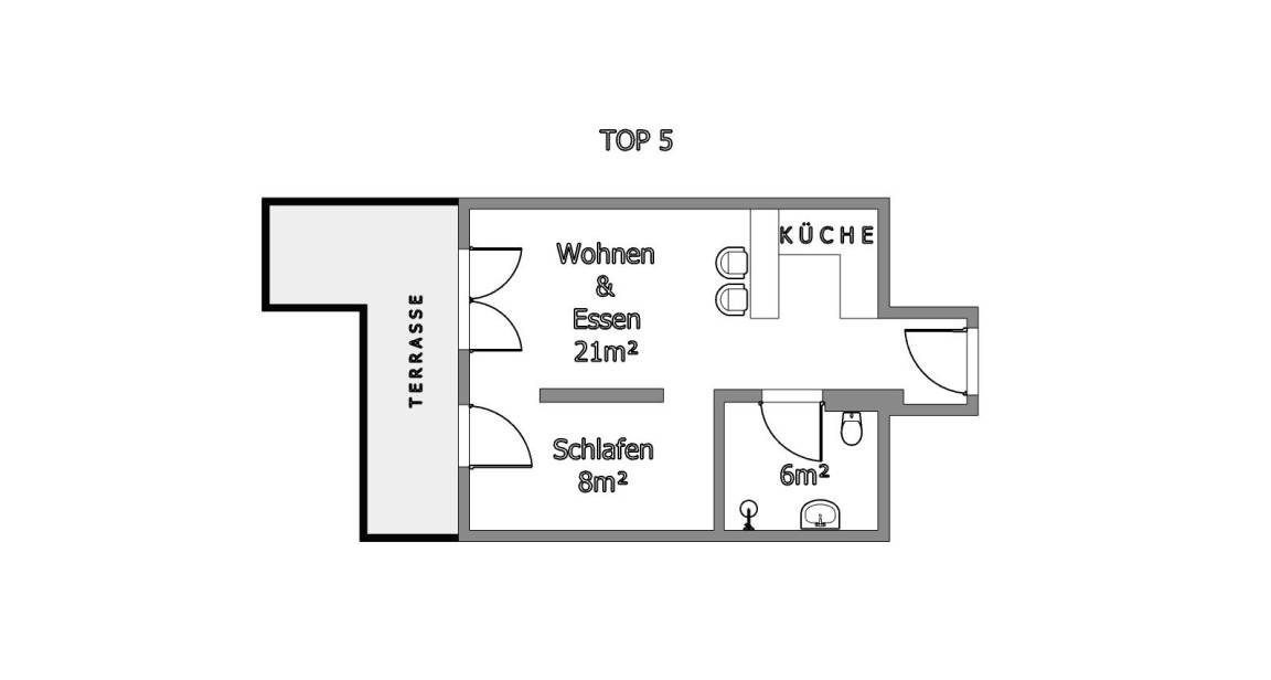 35 M² Apartment ∙ 1 Bedroom ∙ 2 Guests - Fieberbrunn
