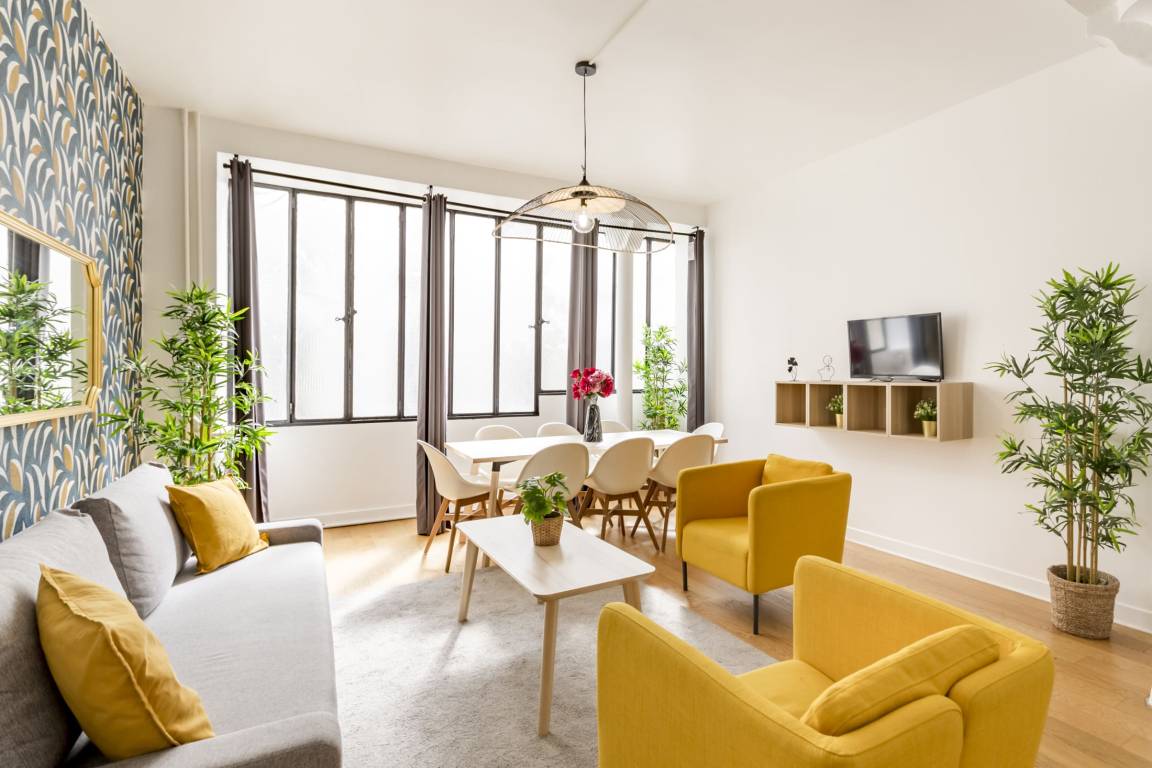 82 M² Appartement ∙ 2 Chambres ∙ 8 Personnes - ibis Paris Gare du Nord La Fayette