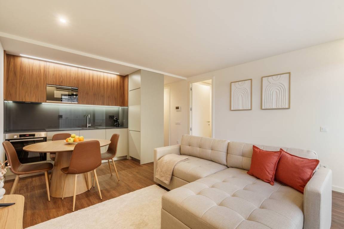 60 M² Apartamento ∙ 2 Habitaciones ∙ 4 Huéspedes - Braga