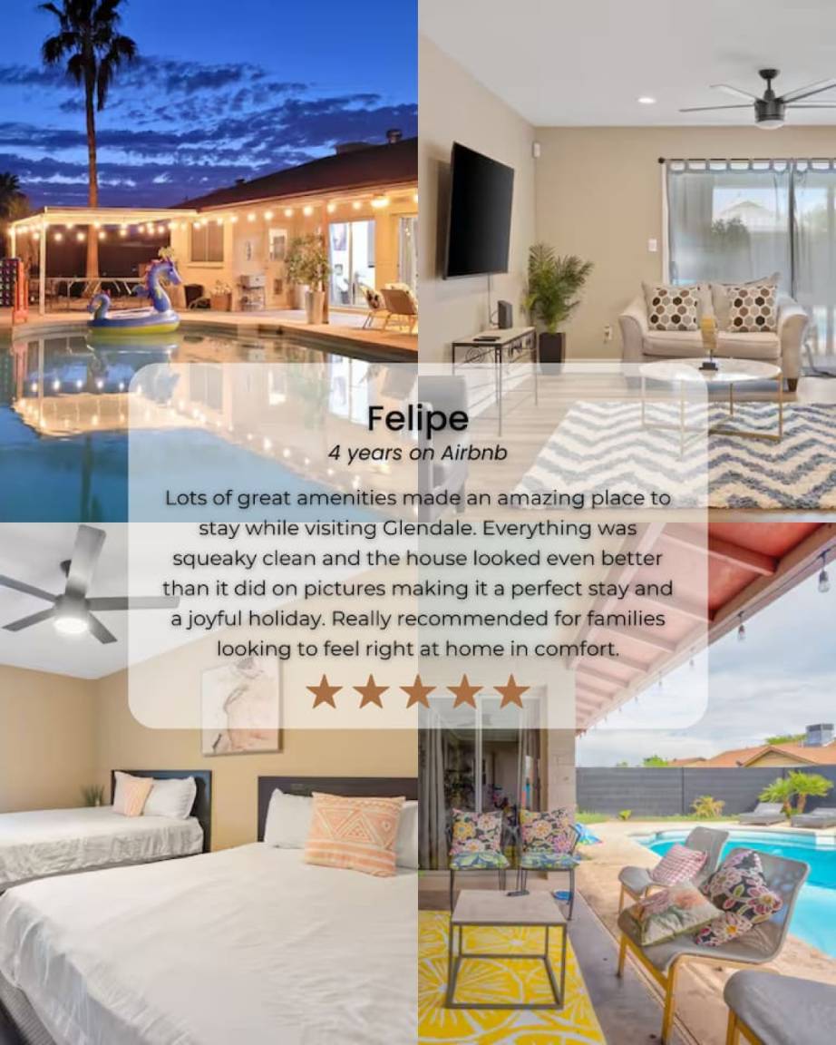 66 M² Maison De Vacances ∙ 3 Chambres ∙ 12 Personnes - Glendale, AZ
