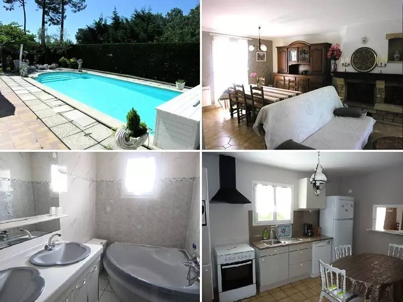 120 M² Casa ∙ 3 Habitaciones ∙ 6 Huéspedes - Lacanau Océan