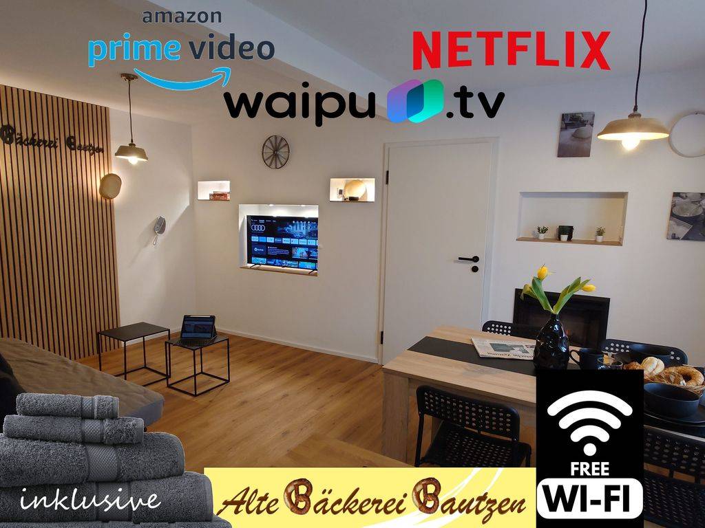 40 M² Ferienwohnung ∙ 1 Schlafzimmer ∙ 4 Gäste - Bautzen