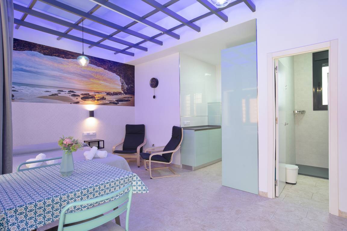 30 M² Ferienwohnung ∙ 1 Schlafzimmer ∙ 2 Gäste - Zahara de los Atunes
