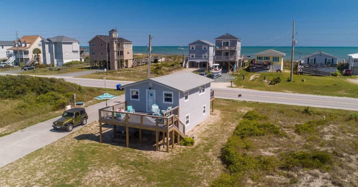 56 M² House ∙ 2 Bedrooms ∙ 4 Guests - Topsail Island, NC
