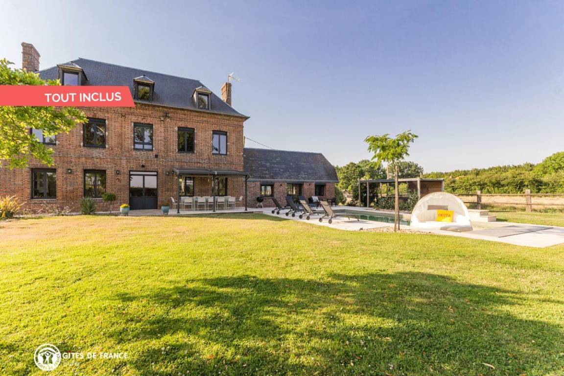 222 M² Gîte ∙ 5 Bedrooms ∙ 12 Guests - Normandy