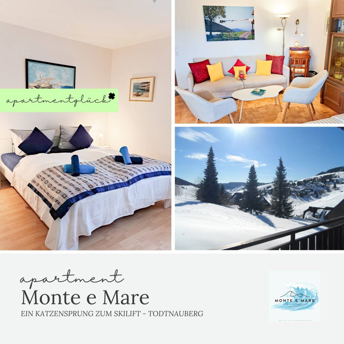 65 M² Appartement ∙ 1 Slaapkamer ∙ 5 Gasten - Todtnauberg