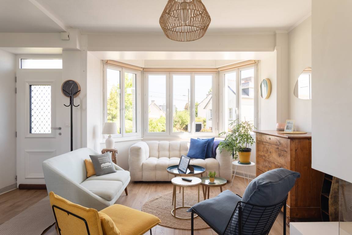 100 M² Maison De Vacances ∙ 3 Chambres ∙ 7 Personnes - Cancale