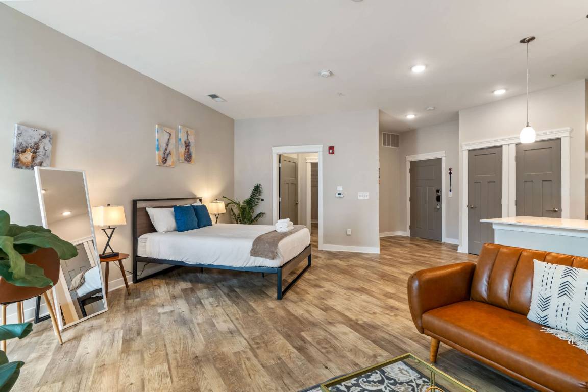 Studio Flat ∙ 3 Guests - Christian Park Indianapolis