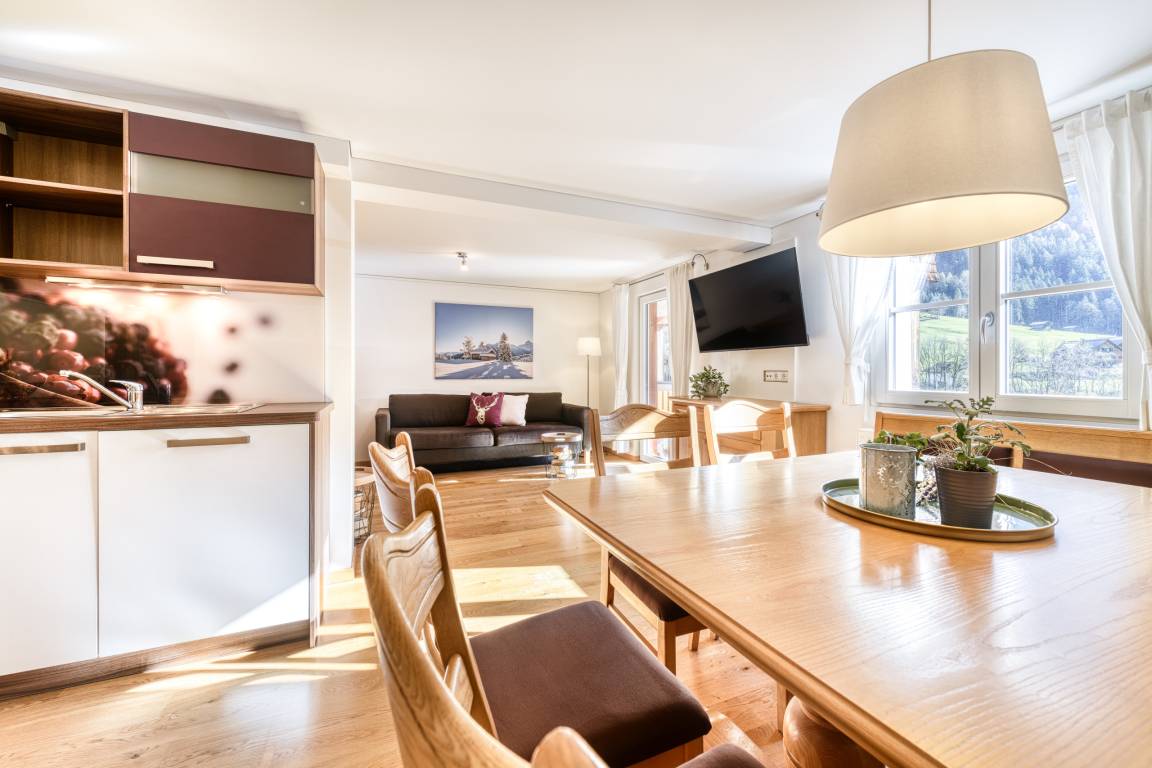 60 M² Ferienwohnung ∙ 1 Schlafzimmer ∙ 4 Gäste - Brandnertal