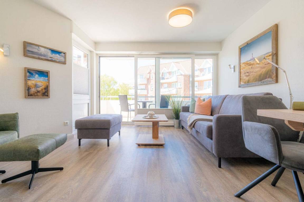 48 M² Ferienwohnung ∙ 1 Schlafzimmer ∙ 3 Gäste - Sankt Peter-Ording