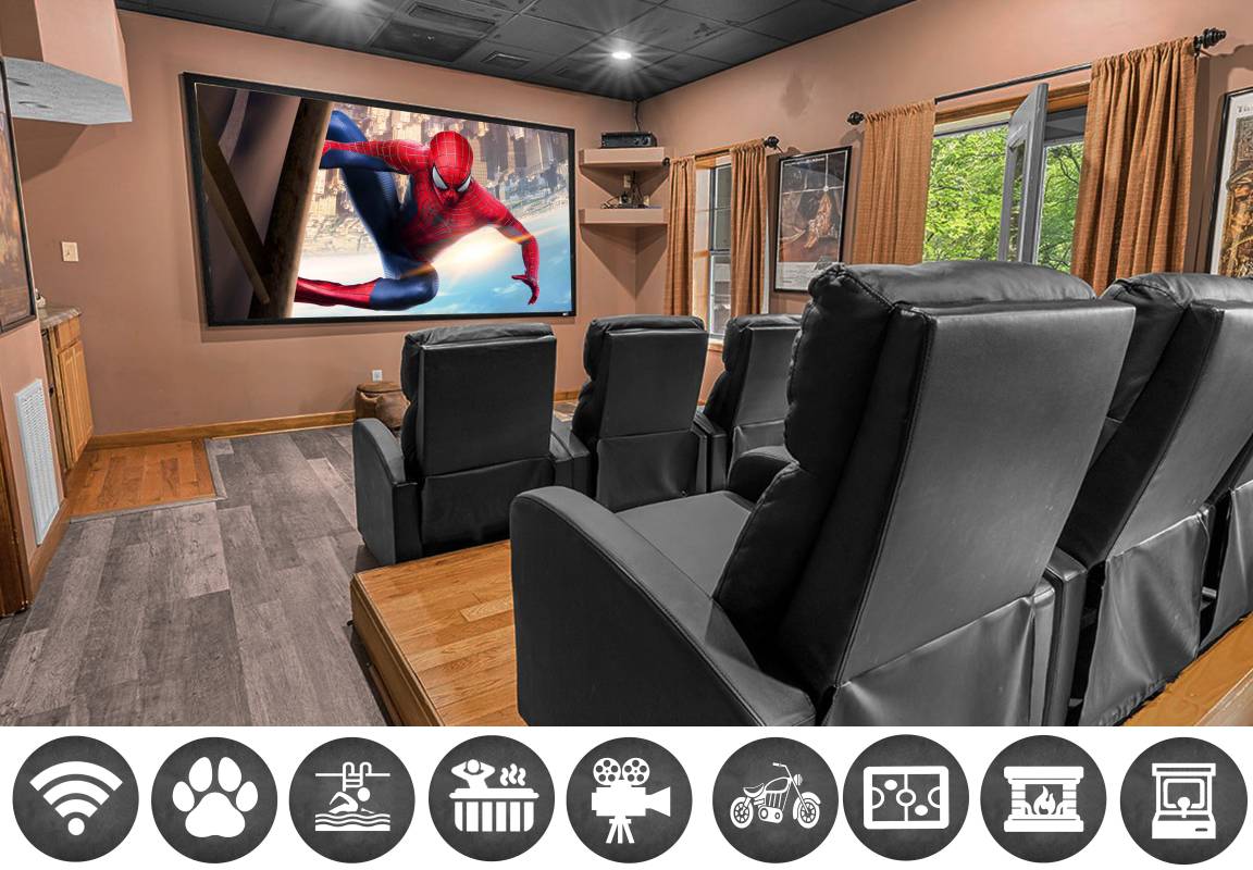 201 M² Cabin ∙ 3 Bedrooms ∙ 9 Guests - Pigeon Forge, TN