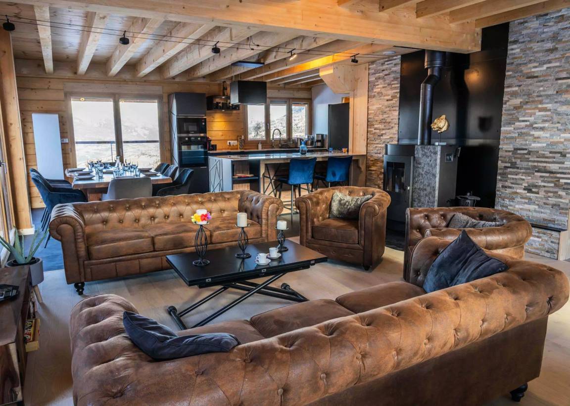 181 M² Chalet ∙ 6 Chambres ∙ 22 Personnes - Les Orres