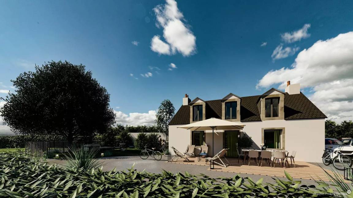 120 M² Casa ∙ 4 Habitaciones ∙ 8 Huéspedes - Quimper