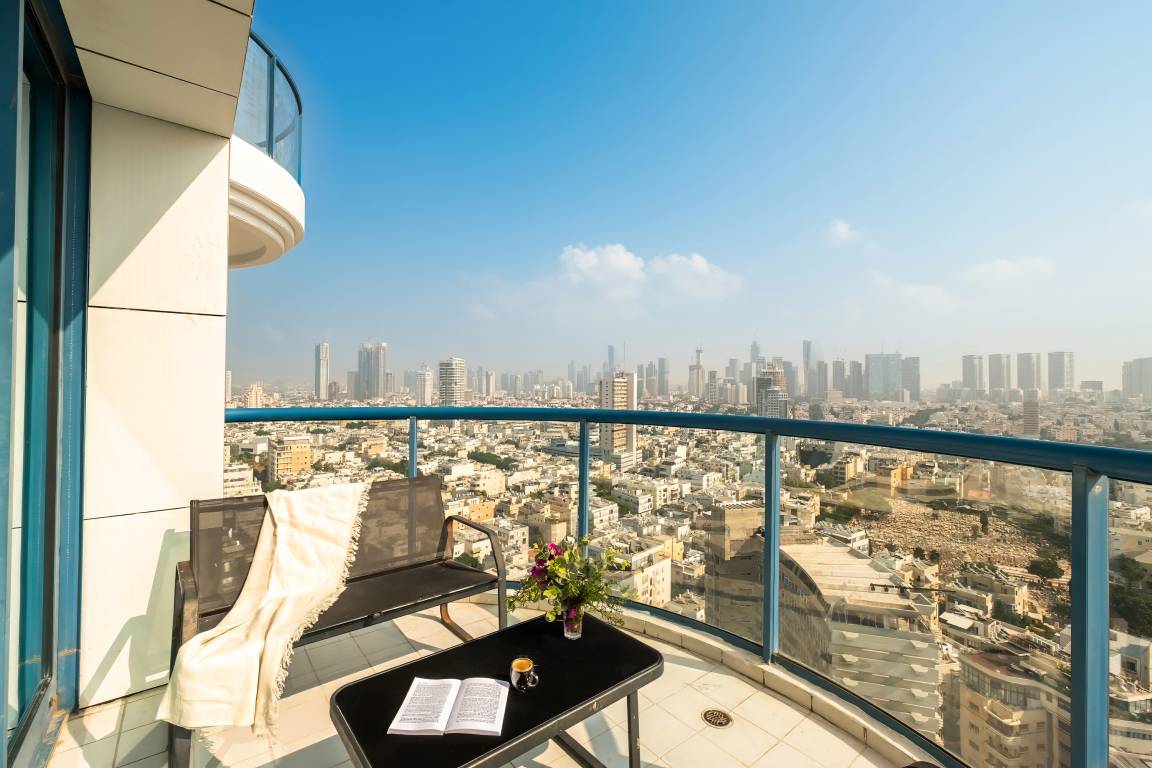 75 M² Apartamento ∙ 1 Quarto ∙ 3 Hóspedes - Telavive
