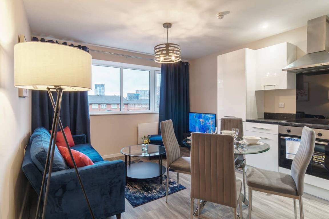 46 M² Apartment ∙ 1 Bedroom ∙ 3 Guests - Manchester