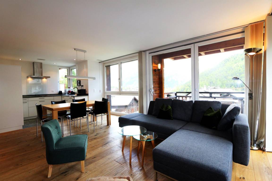 85 M² Apartment ∙ 3 Bedrooms ∙ 6 Guests - Saas-Grund