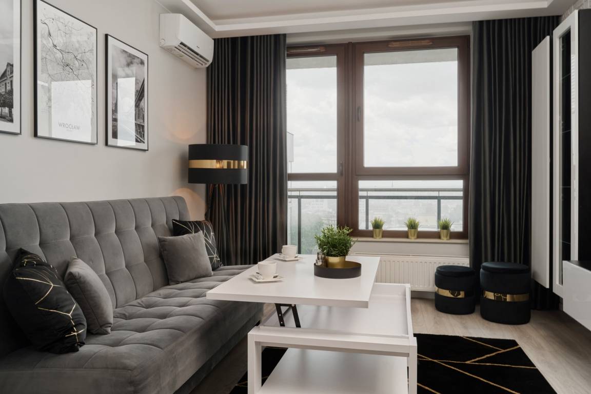 36 M² Apartment ∙ 1 Bedroom ∙ 4 Guests - Wrocław
