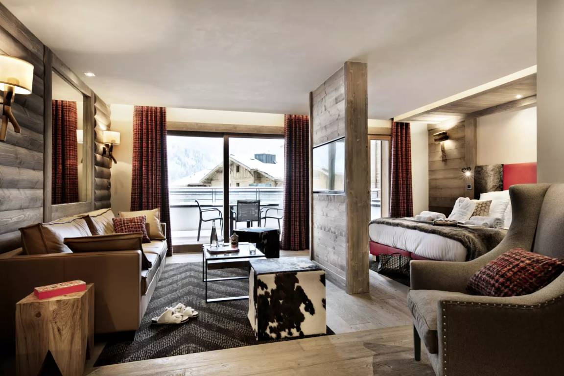 45 M² Hotel ∙ 1 Bedroom ∙ 2 Guests - Samoëns