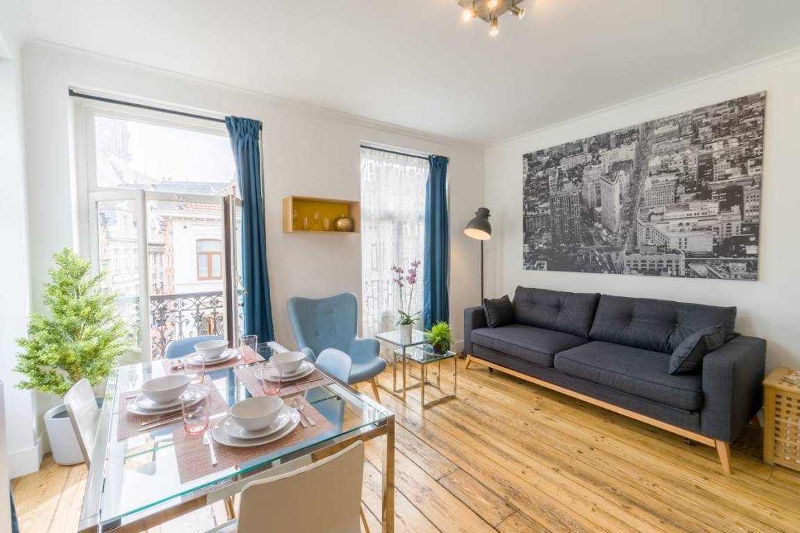 70 M² Appartamento ∙ 1 Camera Da Letto ∙ 4 Ospiti - Anderlecht
