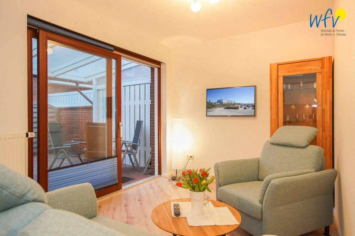 55 M² Ferienhaus ∙ 2 Schlafzimmer ∙ 3 Gäste - Borkum