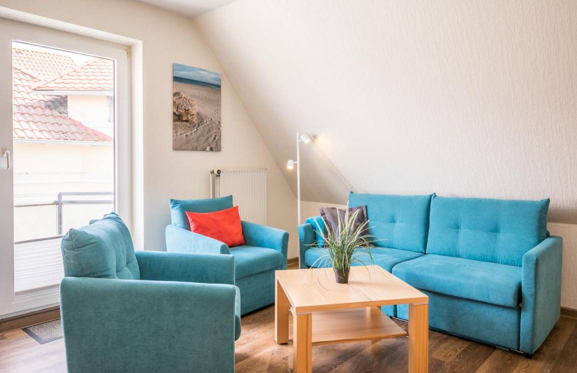 36 M² Ferienwohnung ∙ 1 Schlafzimmer ∙ 2 Gäste - Wesselburen