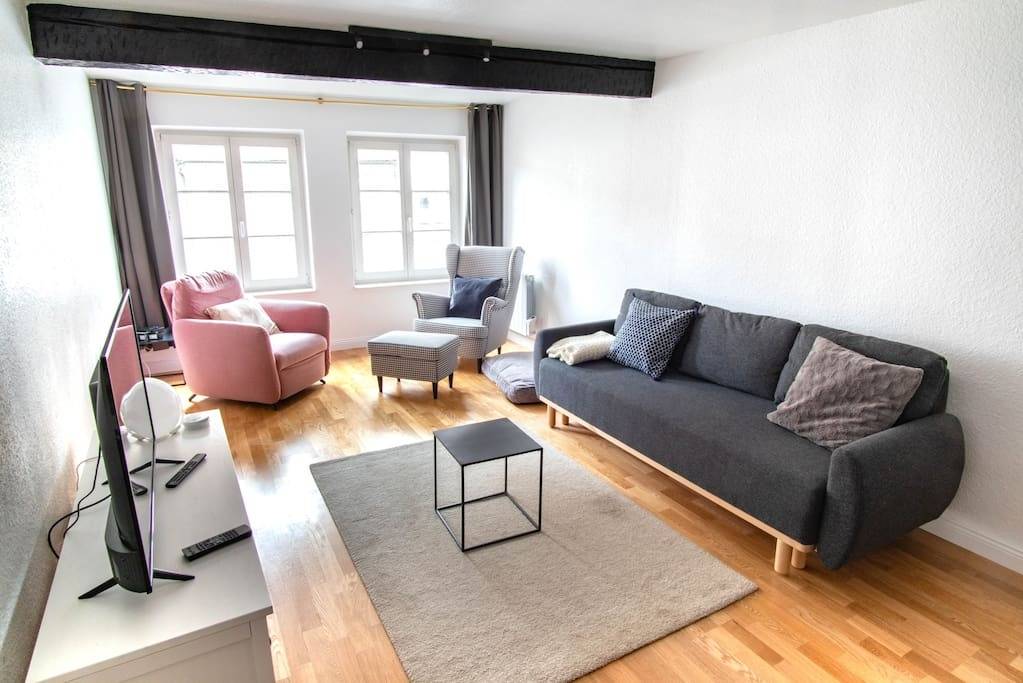 53 M² Apartment ∙ 1 Bedroom ∙ 4 Guests - Strazburg