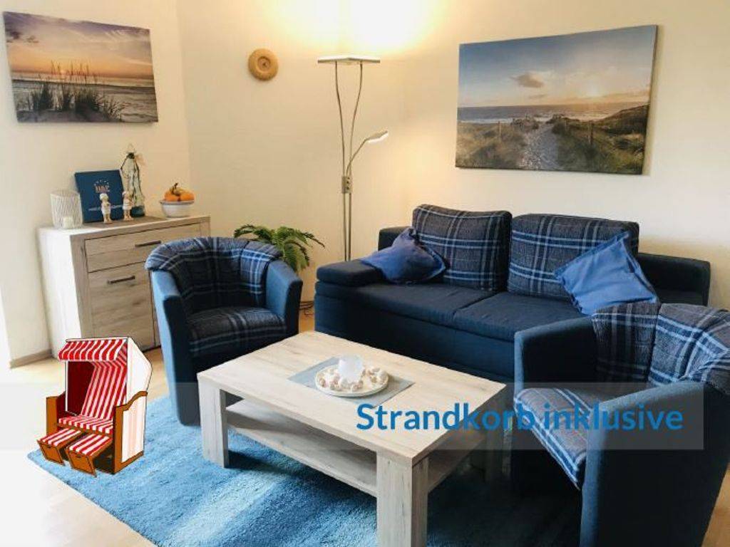 46 M² Appartement ∙ 1 Chambre ∙ 4 Personnes - Duhnen