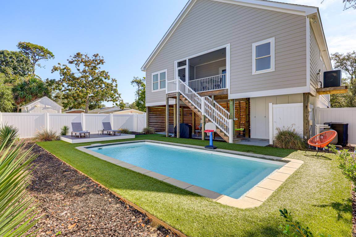 157 M² House ∙ 4 Bedrooms ∙ 9 Guests - Oak Island, NC